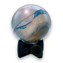 Planet Sand - Dry Sifting Sands Globe - Blue Glitter – Exotic Sands Inc